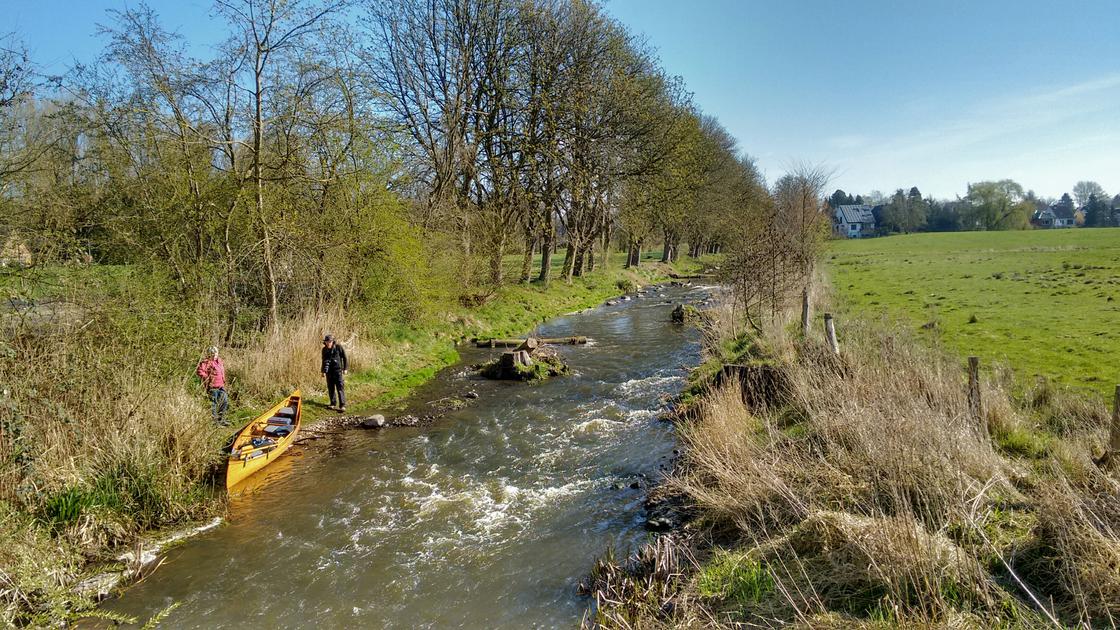 Auf der Eider ab dem Freibad Hammer am 9. April | Kanu & Natur